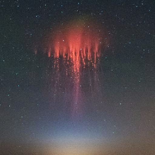 just a marine: Red Sprites Over New Mexico