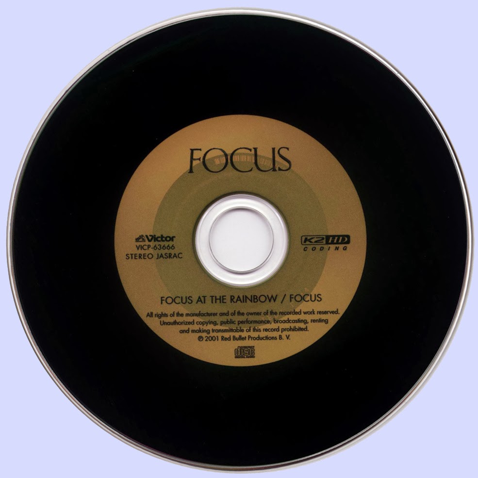 Plain and Fancy: Focus - Live At The Rainbow (1973 dutch, astonishing ...