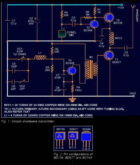 Shortwave Transmitter ~ Circuit Diary