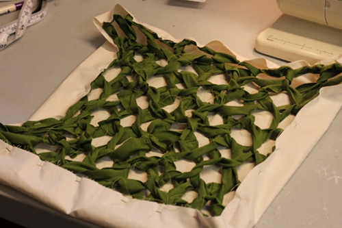 645 workshop by the crafty cpa: return on creativity: knit net pillow