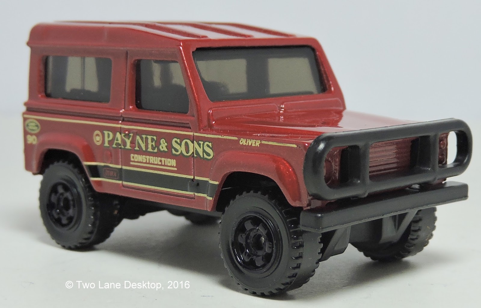 Comparison: Matchbox Land Rover set