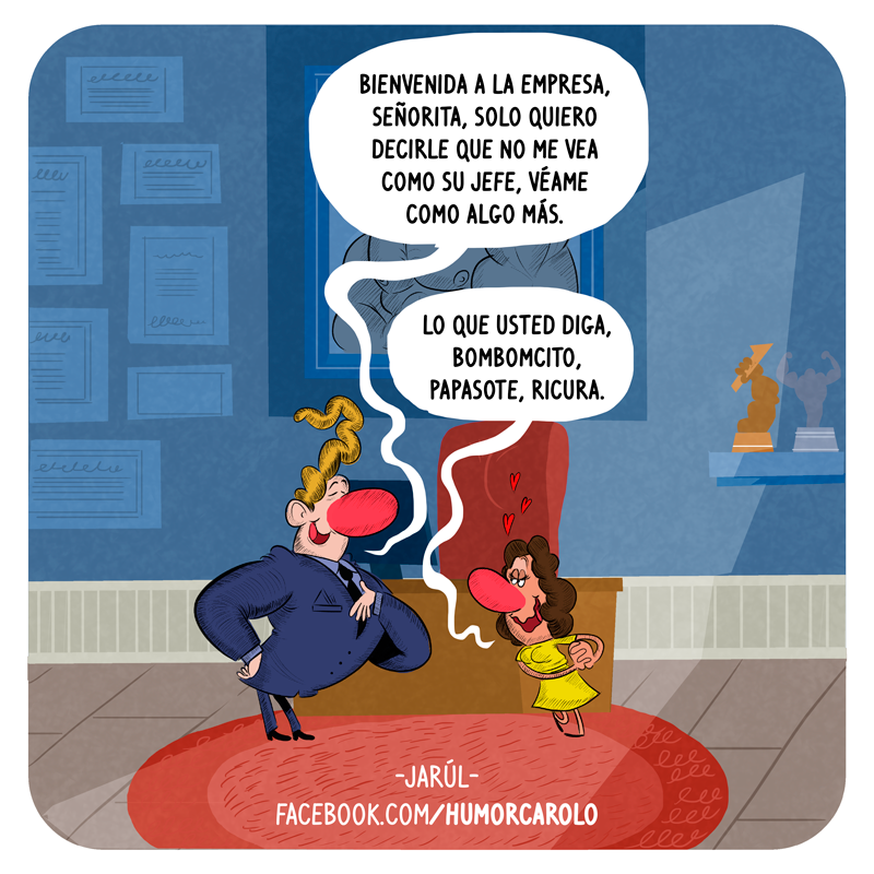 Humor Carolo por Jarúl : El jefe