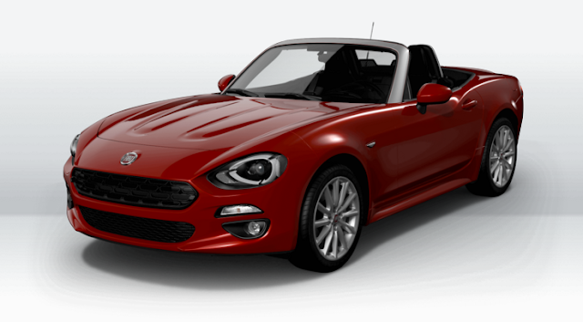 Fiat 124 Spider (2015 à 2019) - Couleurs, code peinture