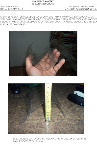 TECNOAMBIENTAL: TECHOS CONSTRUIDOS CON BOTELLAS PET RECICLADAS