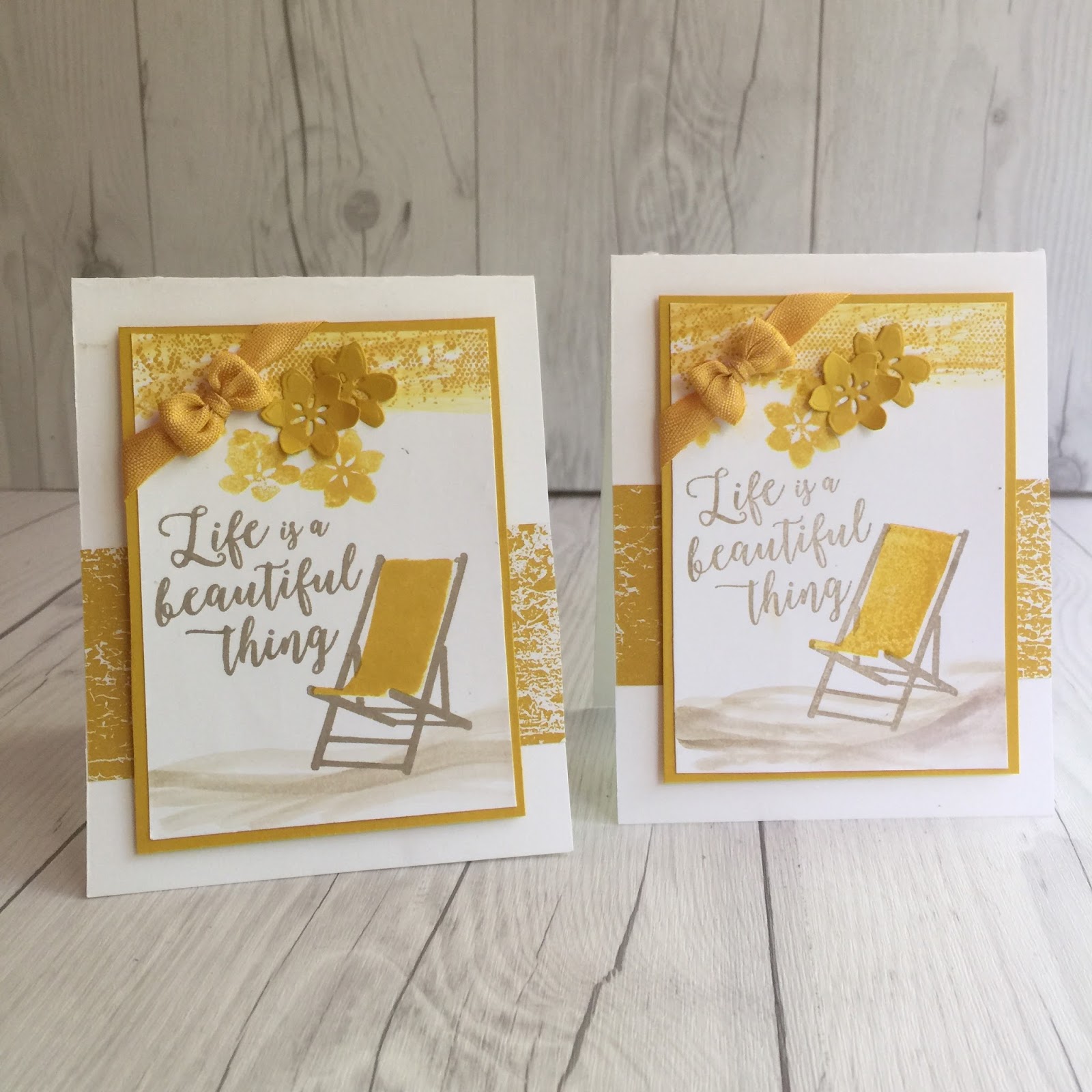 Colorful Seasons Summer card using Stampin' Up! set | Stamped Sophisticates