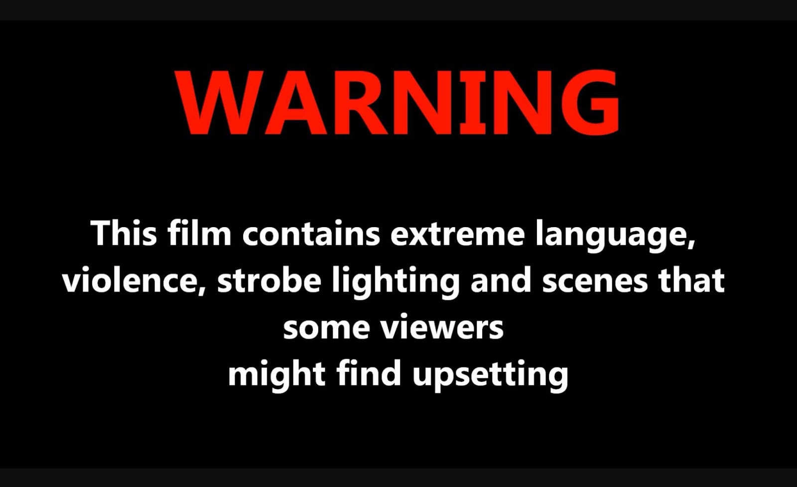 A Warning on Movie-Warnings