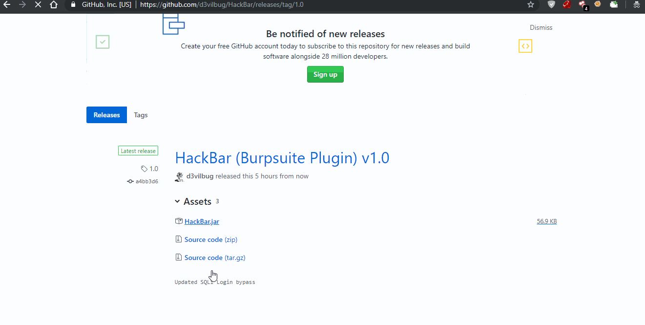 HackBar - HackBar Plugin For Burpsuite
