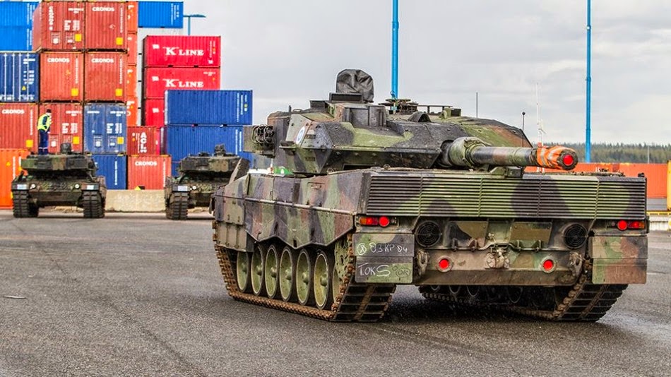 Asian Defence News: 20 year old Dutch tanks arrive in Finland