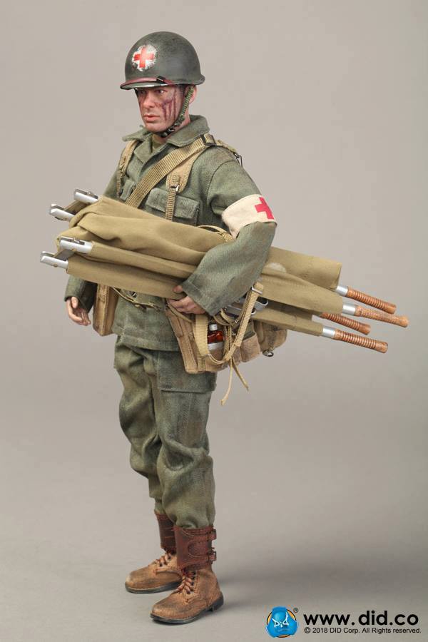 toyhaven: DID 1/6th scale WWII 77th Infantry Division Medic "Dixon" 12 ...