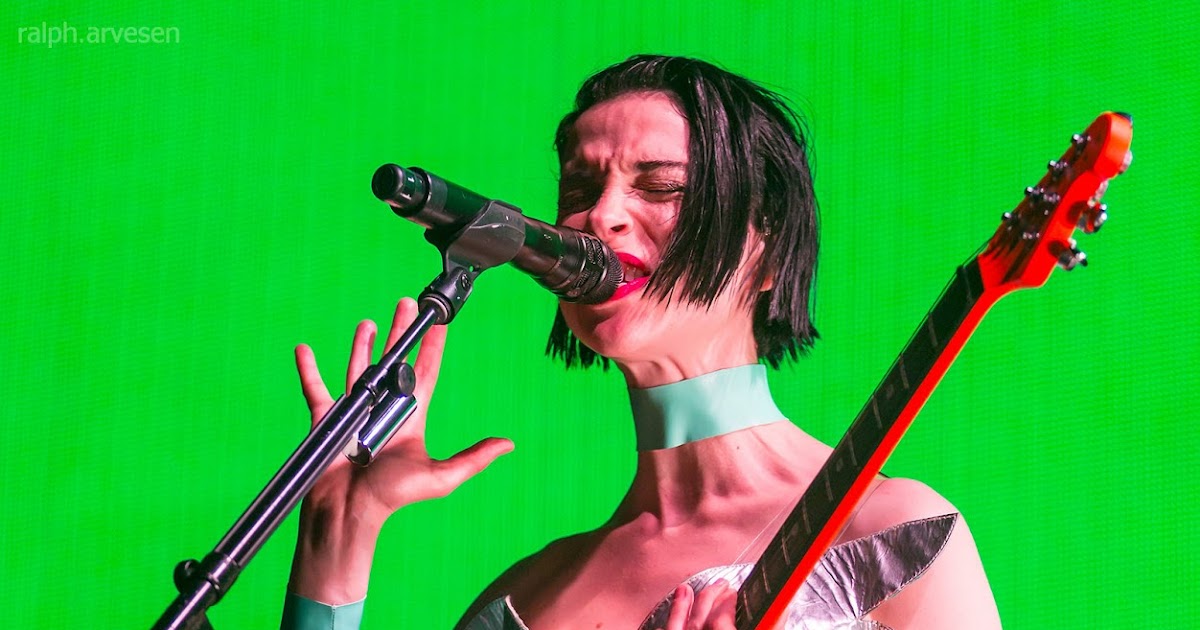 St. Vincent performing at the ACL Live Moody Theater in Austin, Texas