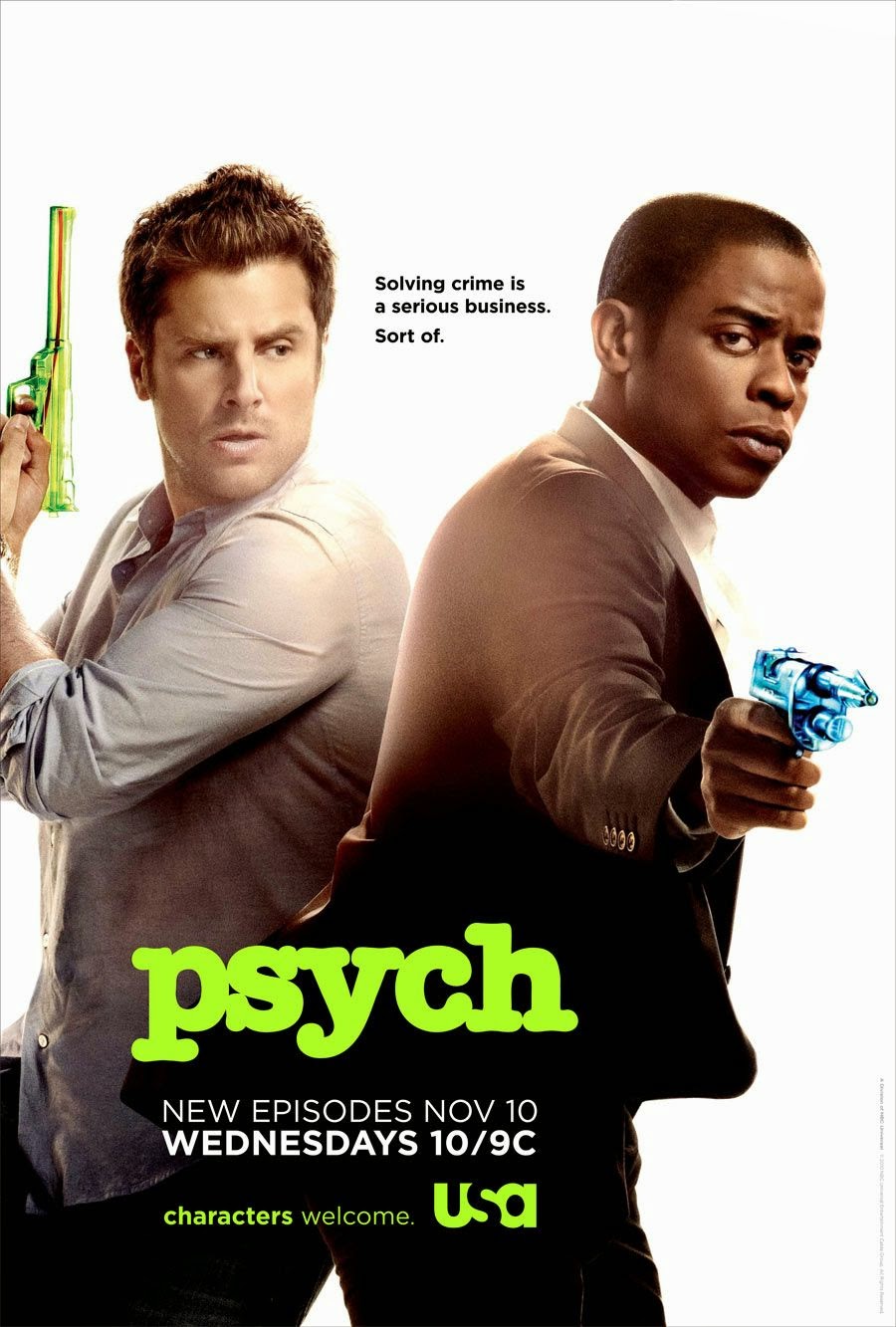 Hollywood Movie Costumes and Props: Costumes from TV's Psych on display ...