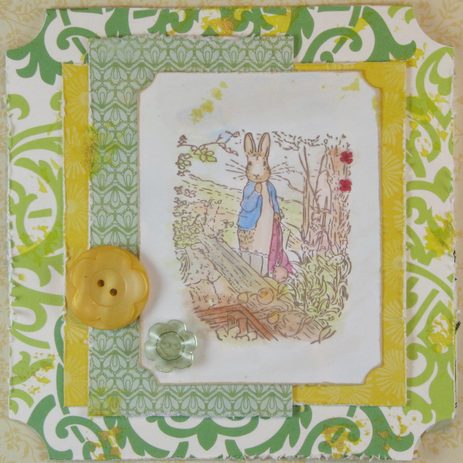 Uniquely Me, Imperfections and All: Peter Rabbit in Yellow and Green