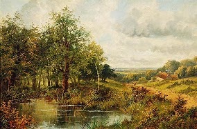 O.T. Clark British Painter 1850-1921