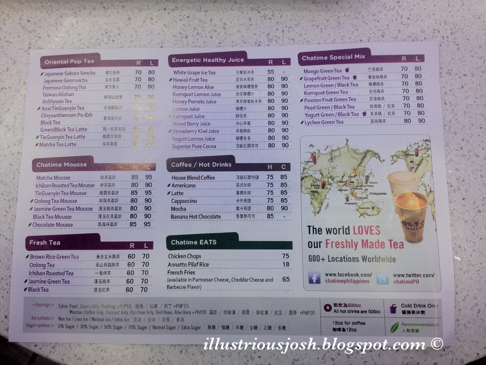 Excursions: Chatime opens its first branch in Cebu