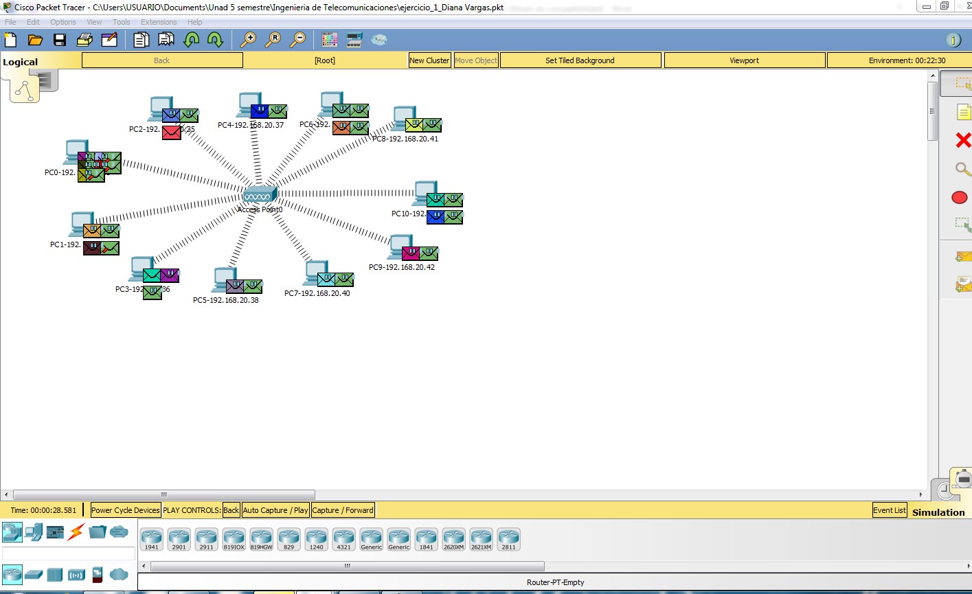 Ingeniería de Telecomunicaciones: TRABAJO COLABORATIVO 1