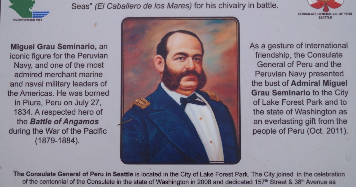 Shoreline Area News: Ceremony Friday to honor Peruvian national hero
