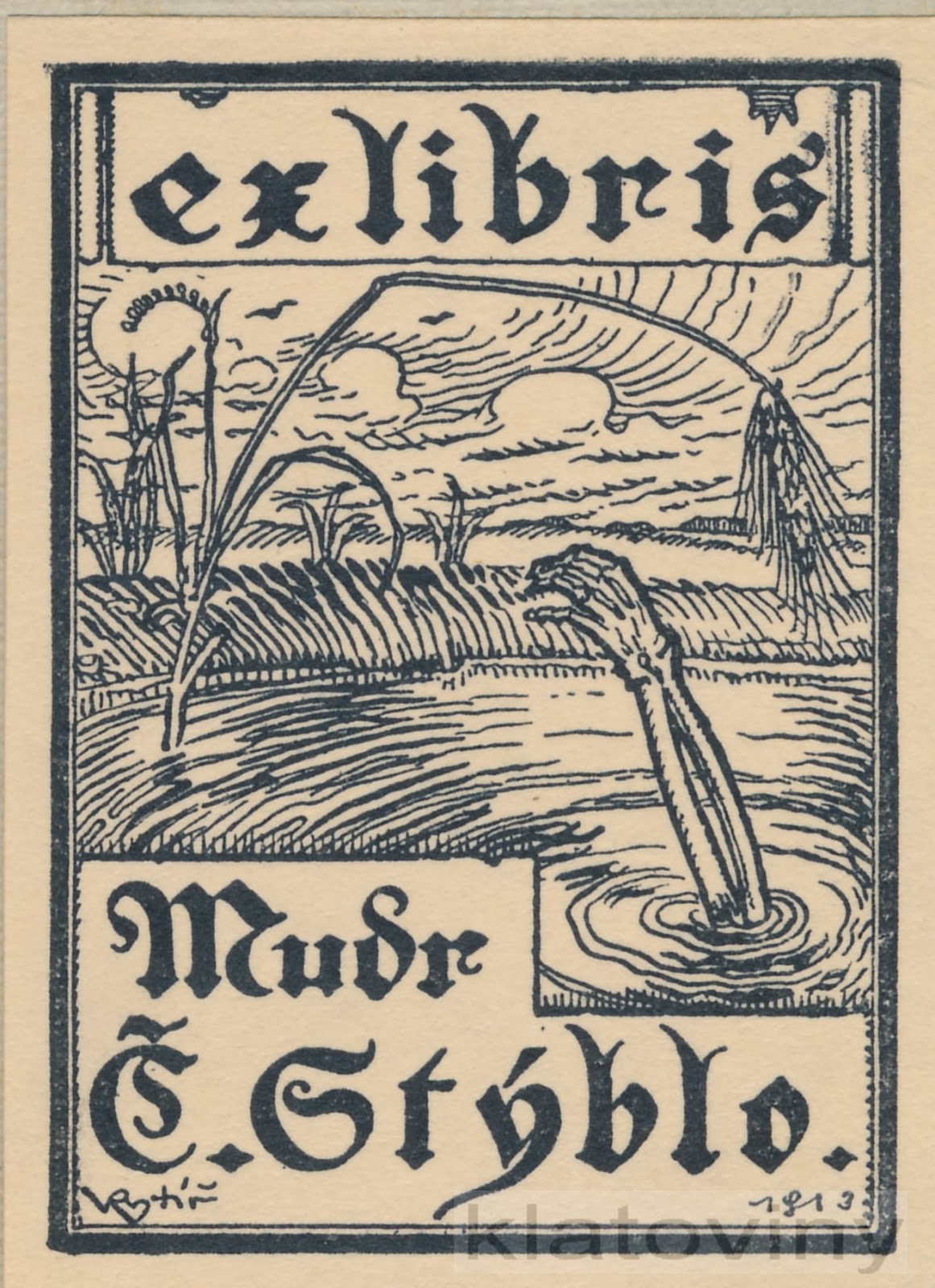 Klatoviny: Lékařská ex libris