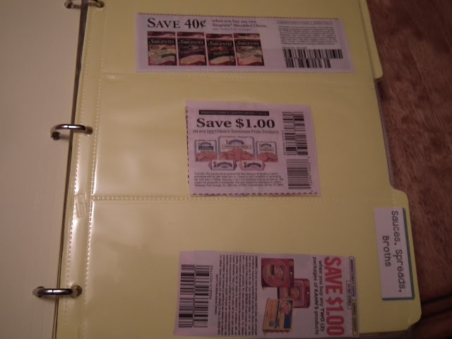 Meaningful Nest: Organized Coupon Binder