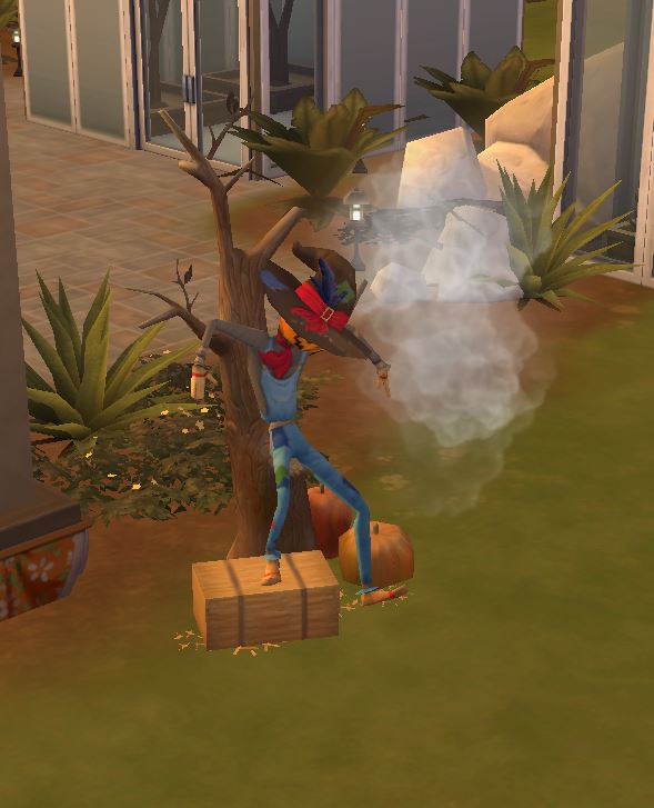 Sims 4 - Make It Happen: Patchy the Straw Man - Seasons - Sims 4