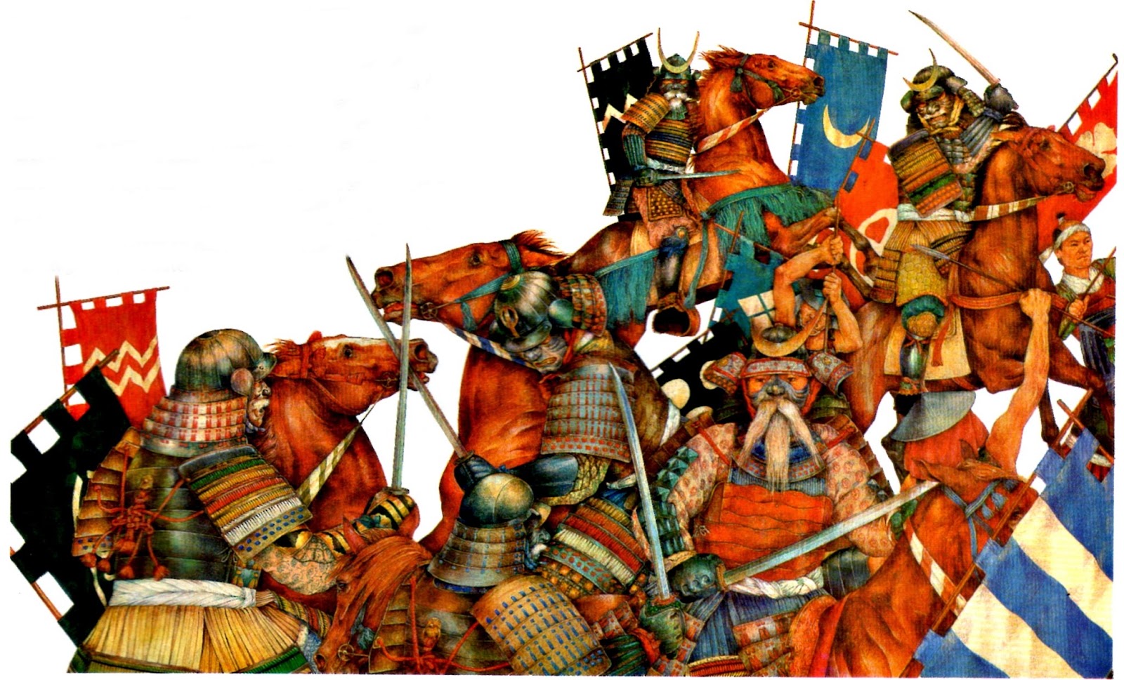 Los Shogún y los Samurái 1200 - 1500