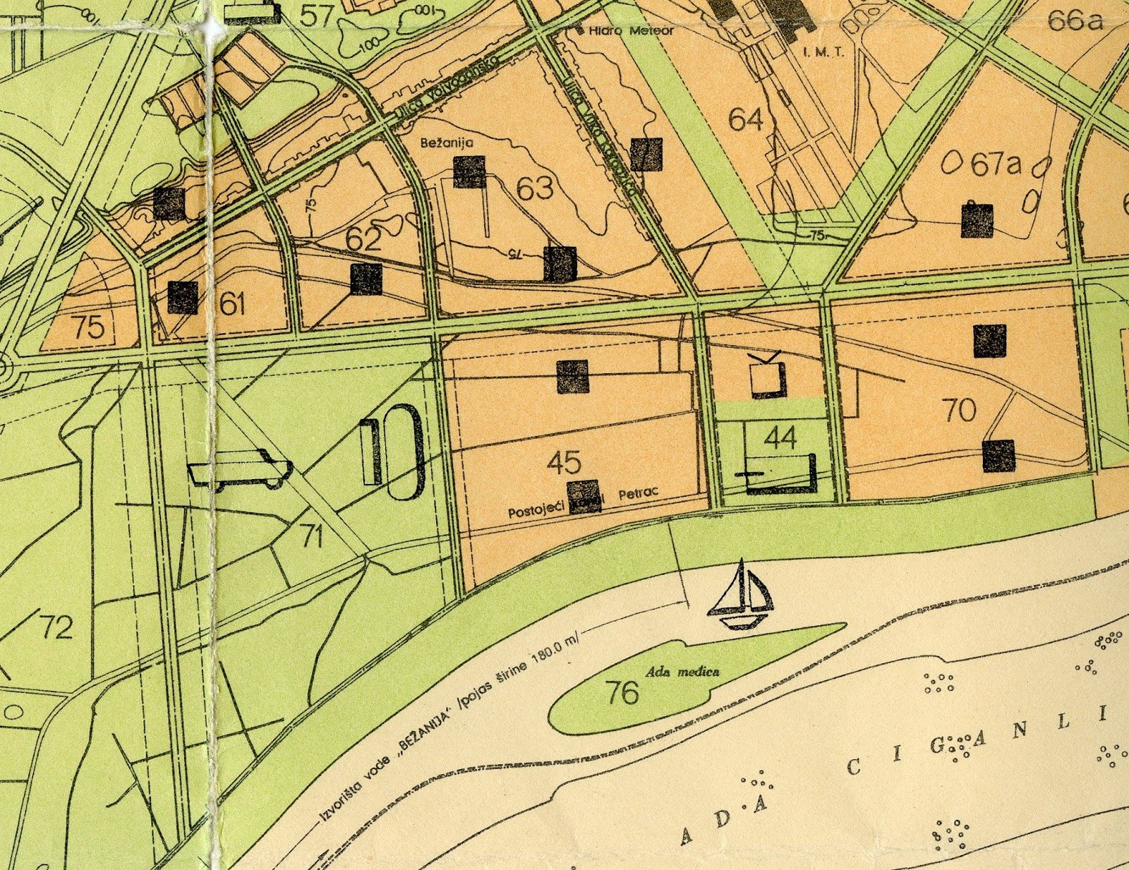 Blok 45: Stari projekti i mape blokova