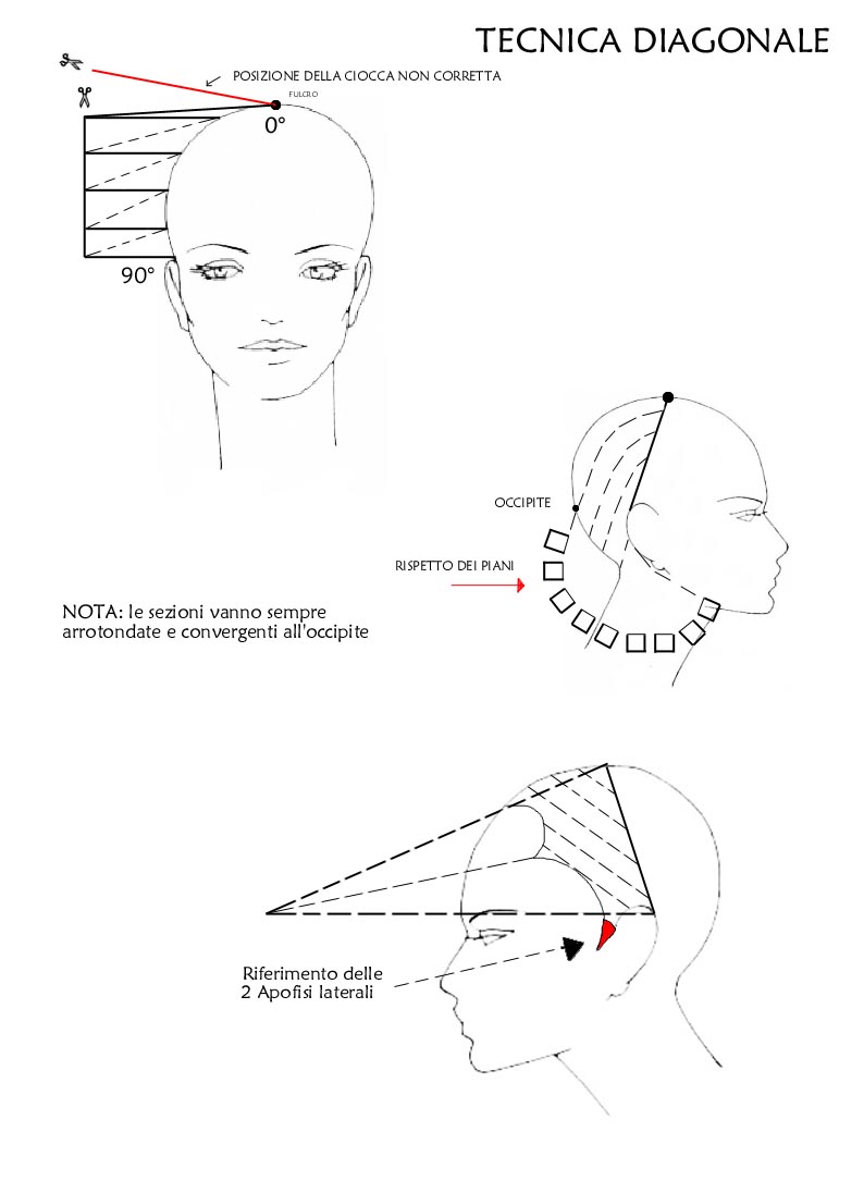 Corso Completo di Taglio e Styling: LA TECNICA DIAGONALE