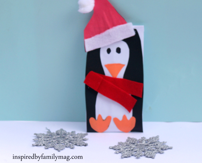 Christmas Paper Bag Crafts - Inspired by Family