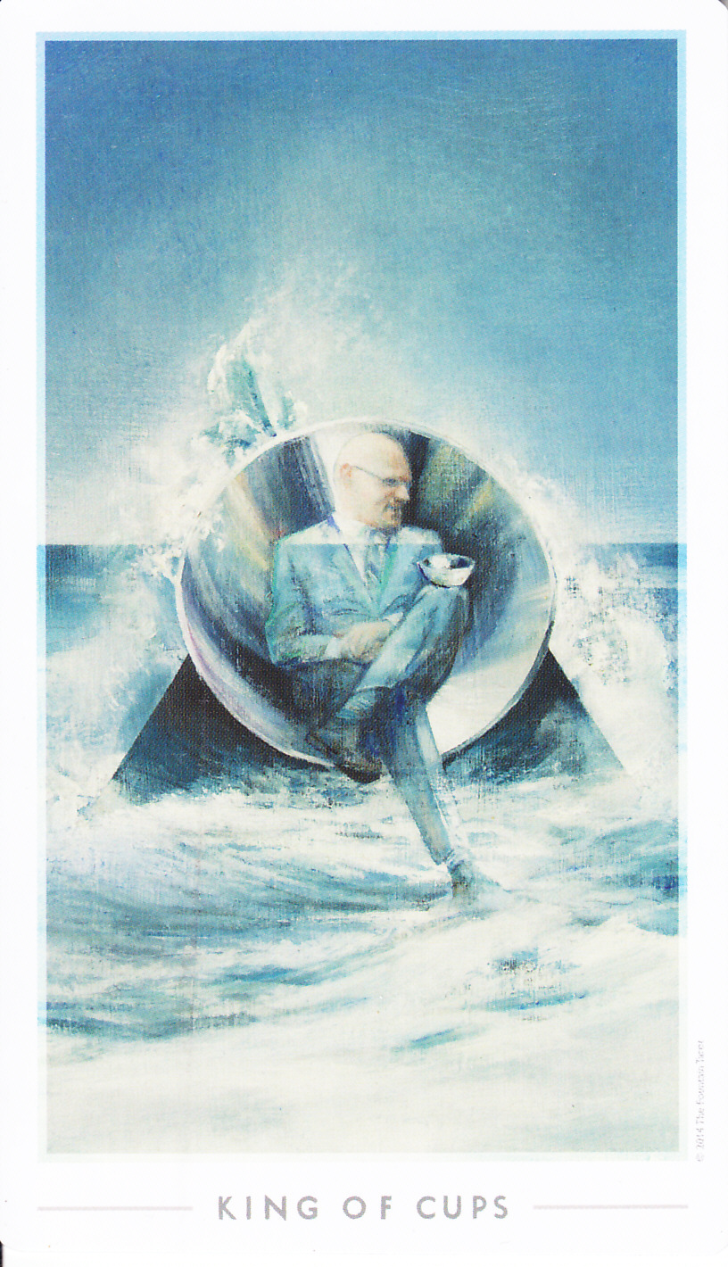 Rowan Tarot: The King of Cups - Fountain Tarot
