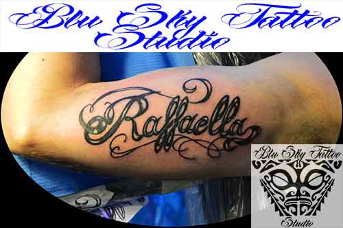 bluskytattoo: Lettering 50