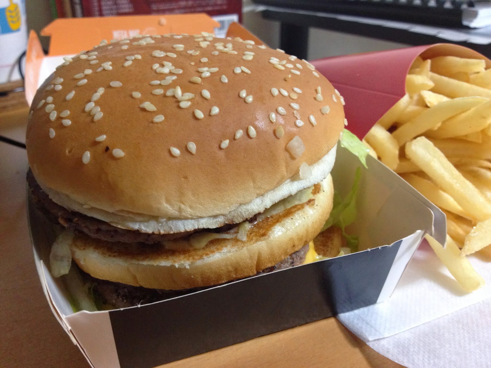 Chaos and Kanji: McDonalds on Steroids: the Mega Mac