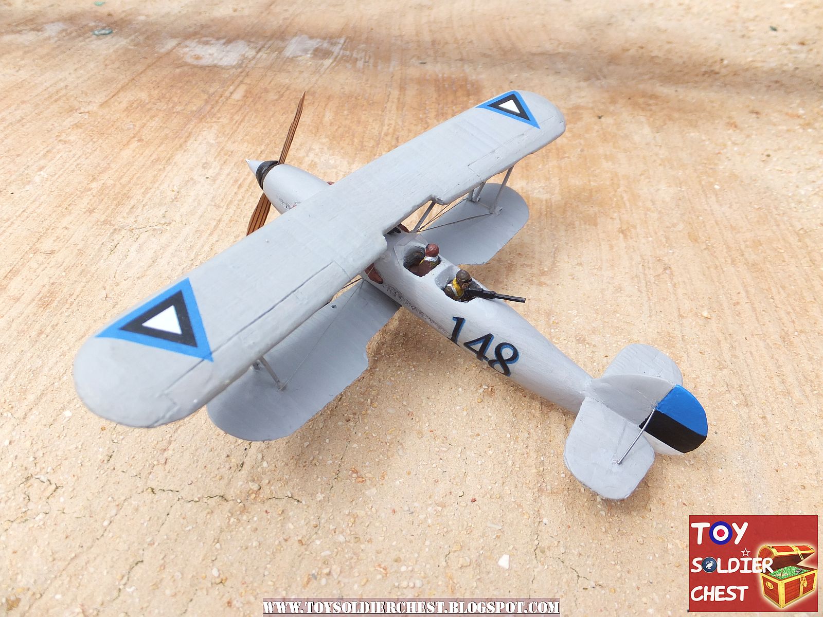 Toy Soldier Chest: Tutorial; Scratch-building a 1/72 aircraft out of ...