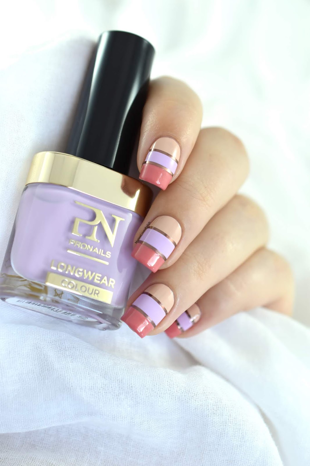 Nail Art Color Block avec la collection Elementary de Pro Nails