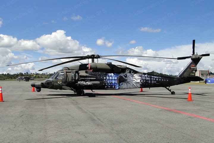 Sikorsky AH-60 Black Hawk Arpía III [F.A.C] | Ejército de Colombia