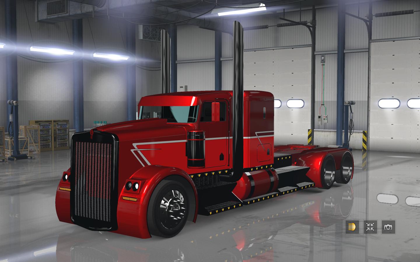 Caminhão Kenworth Hot Rod + Skins + Reboque V.1.0! - American Truck ...