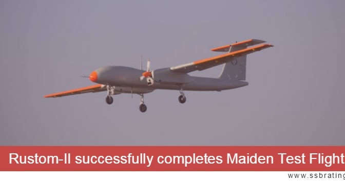 SSB Rating | www.ssbrating.com: India's combat capable Rustom-II drone ...