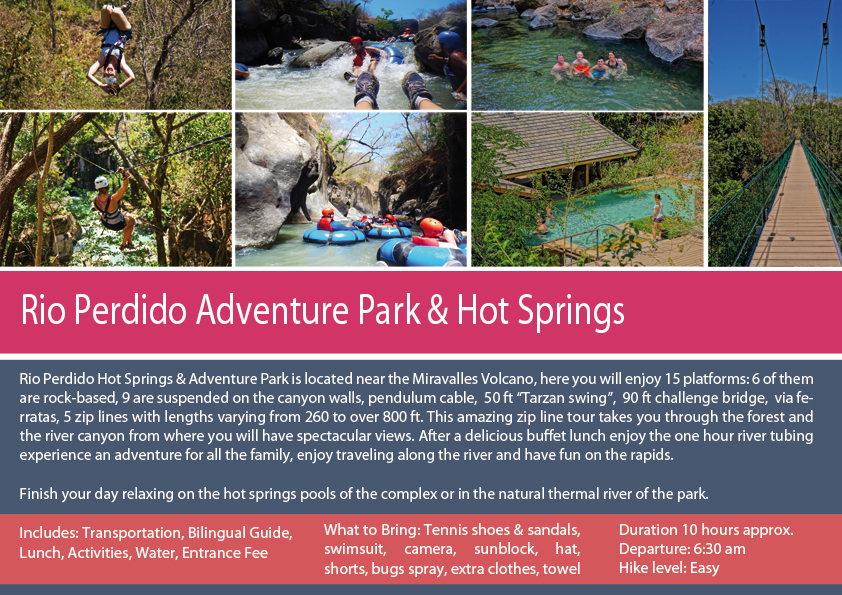 Rio Perdido Adventure and Hot Springs Park