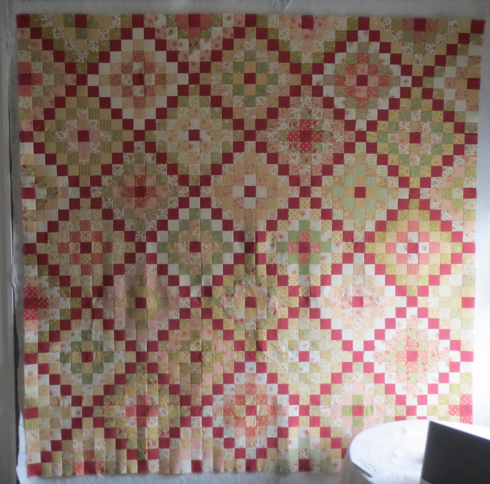 Quilting on Main Street: Tutorial For Many Trips Around the World Quilt ...