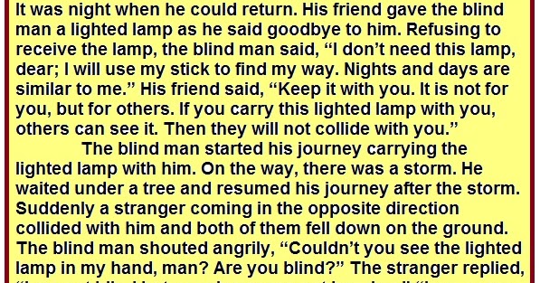 MORAL STORIES: A LIGHT FOR THE NIGHT