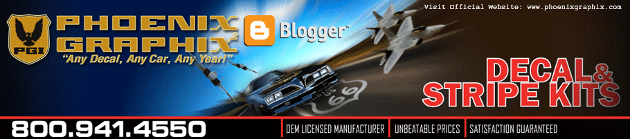 Phoenix Graphix Muscle Cars Decal Stripe Kits: 2010-2011 CAMARO INDY ...