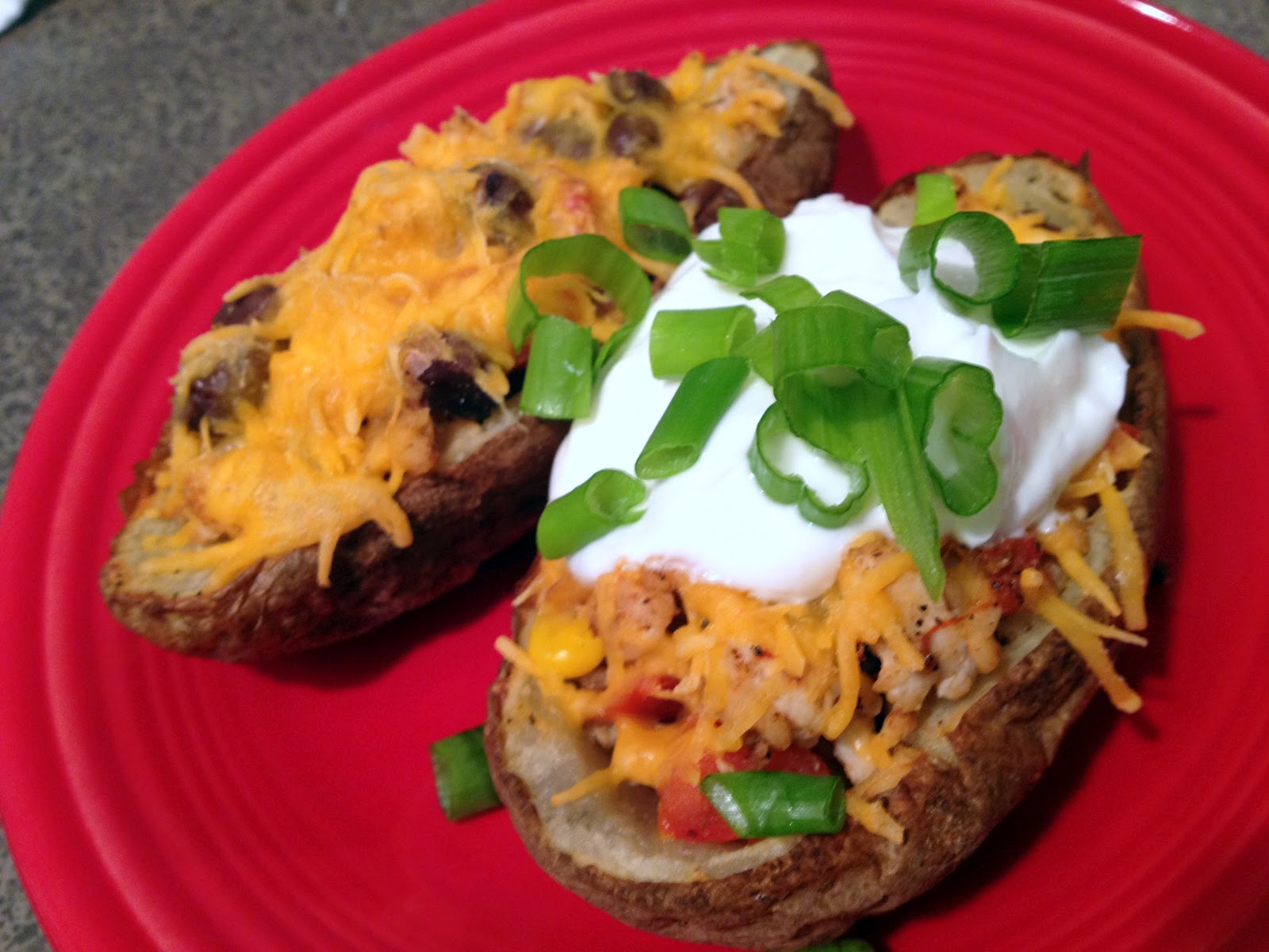 Call Me Mrs. Rapp: Loaded Turkey Santa Fe Baked Potato Skins