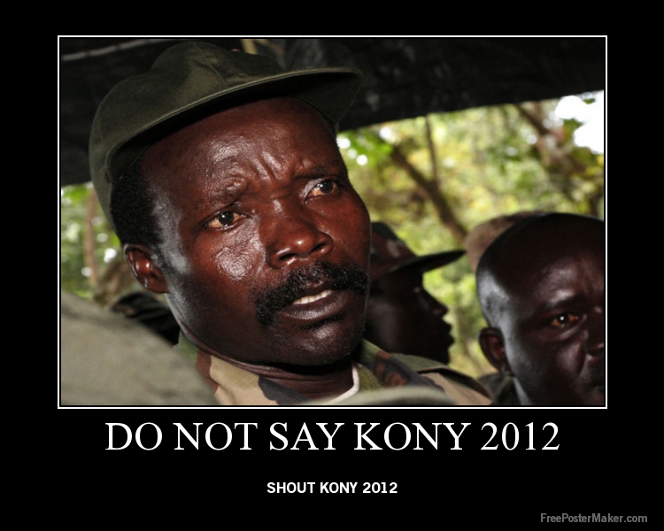 Random Pictures: kony 2012 posters