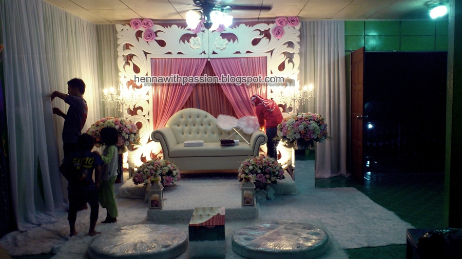 A HENNA ARTIST'S DIARY: Inai Pengantin Mala, Kg.Rampayan 5 June 2013