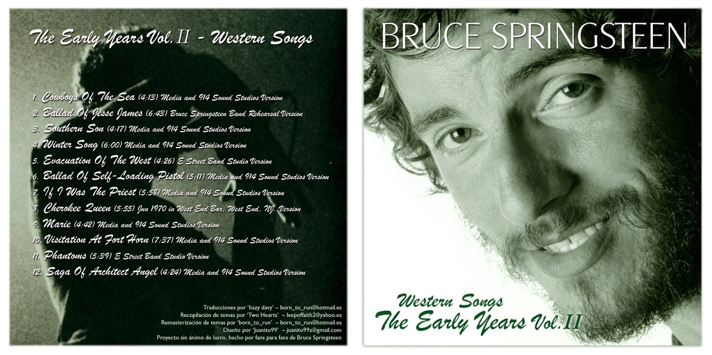 T.U.B.E.: Bruce Springsteen - The Early Years (VAR/FLAC) 4 CDs