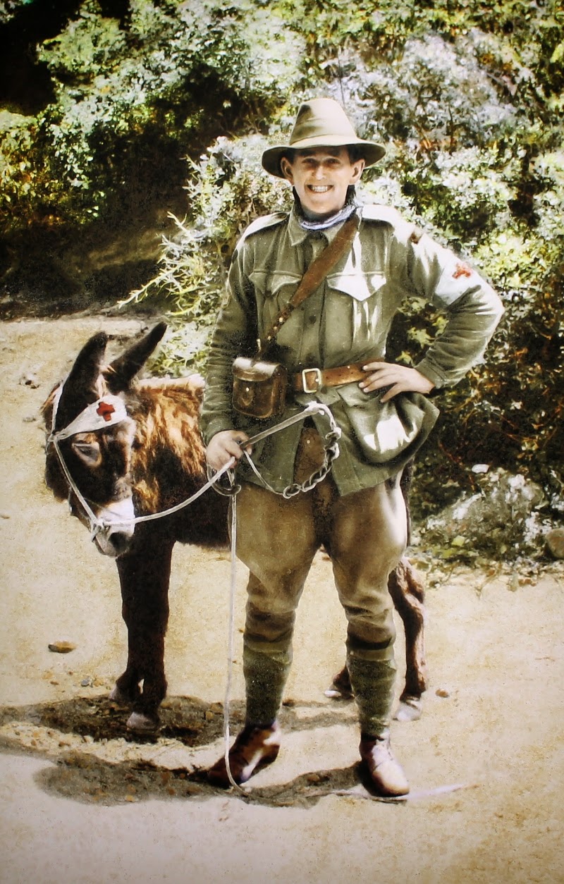 Mustering the Troops: Amazing colourised photos of Gallipoli