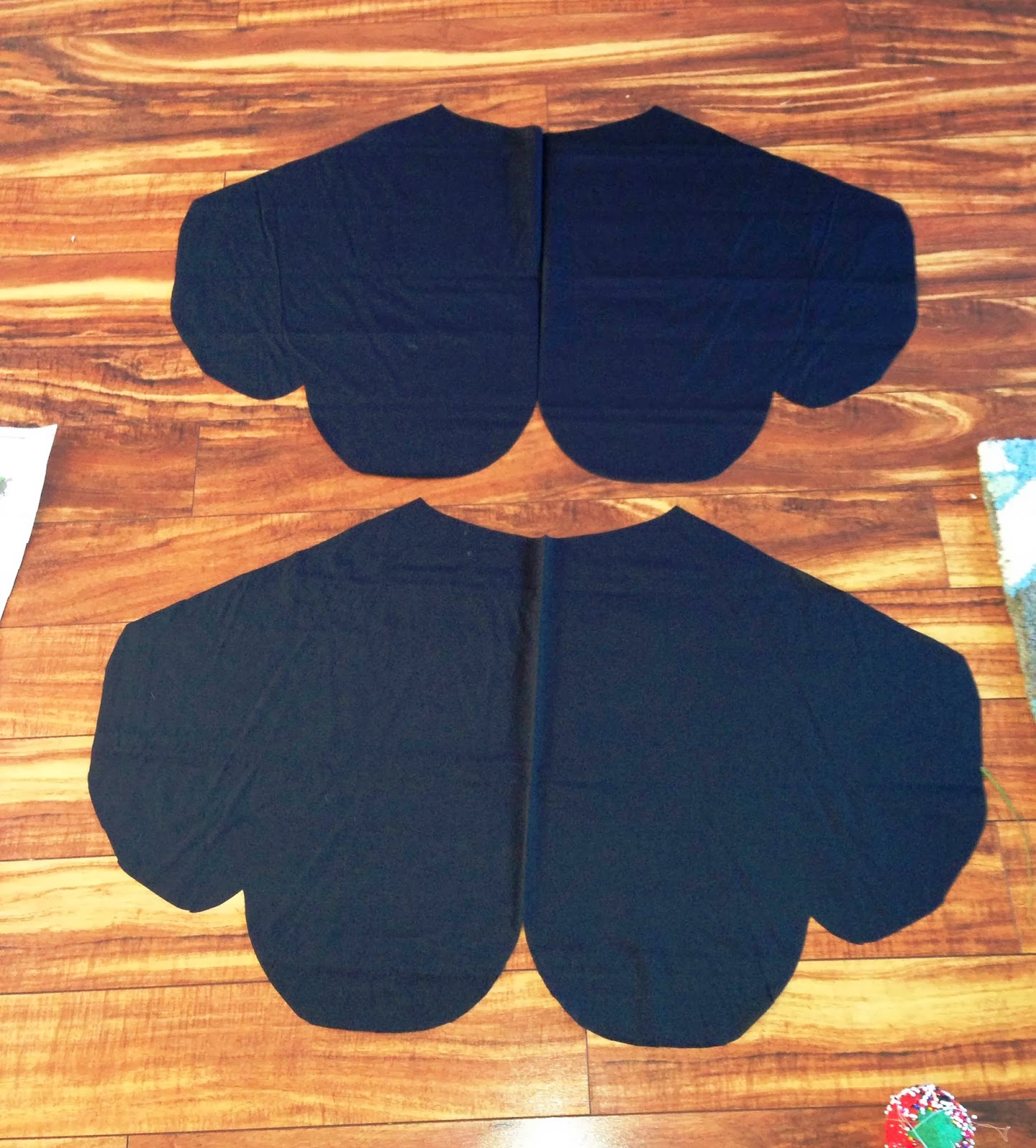 Feeling Kinda Thrifty: DIY Fabric Butterfly Cape