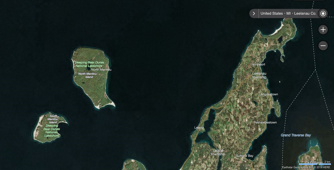 nailhed: North Manitou Island, Pt. 1