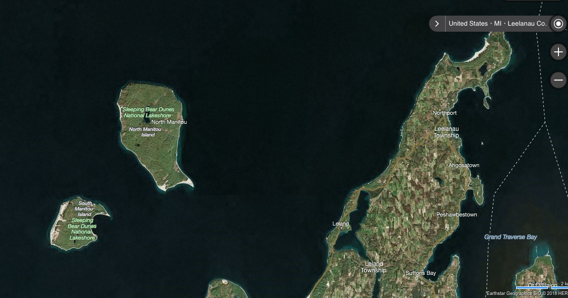 nailhed: North Manitou Island, Pt. 1