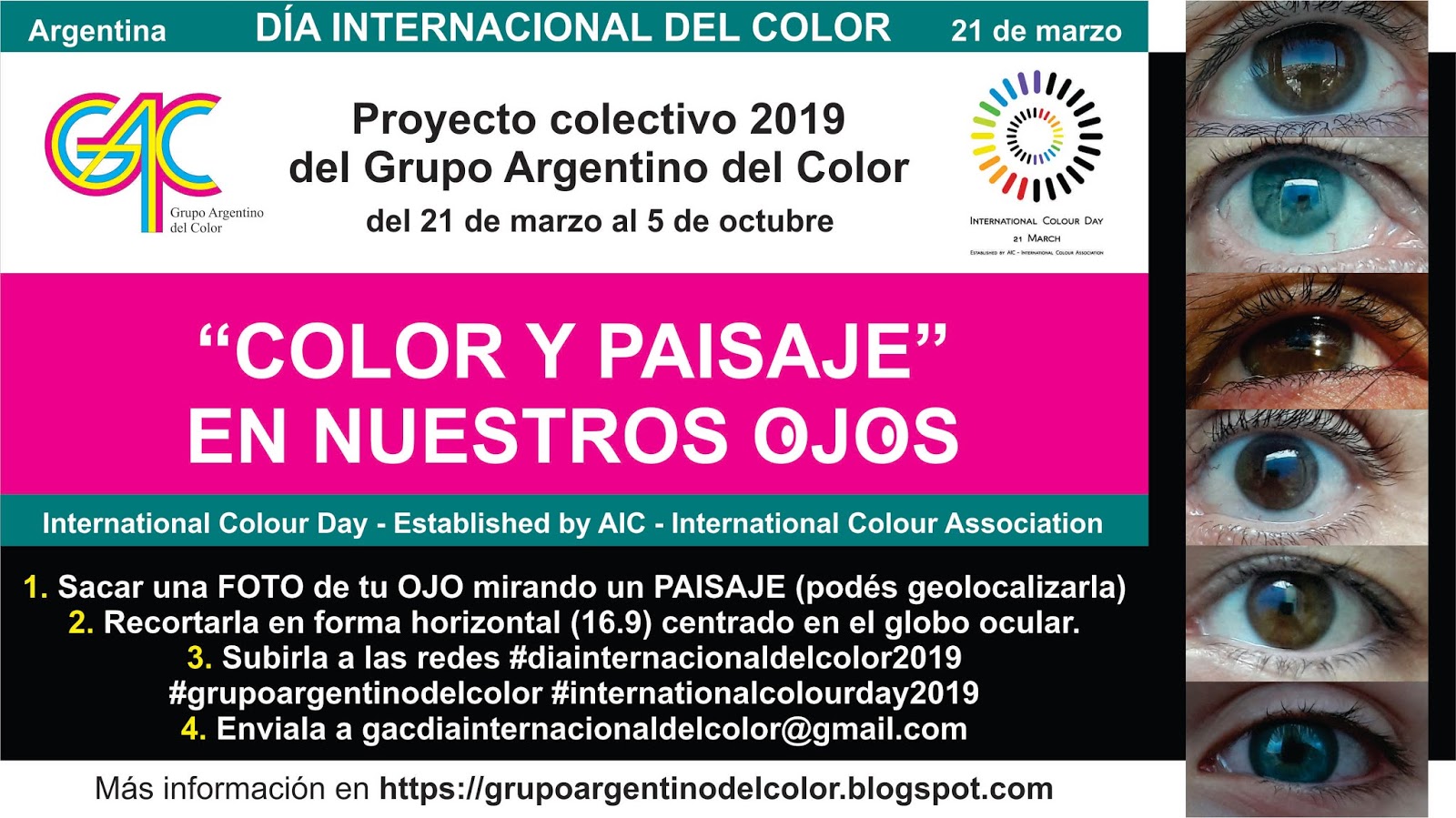 G.A.C. #grupoargentinodelcolor: Día Internacional del Color 2019