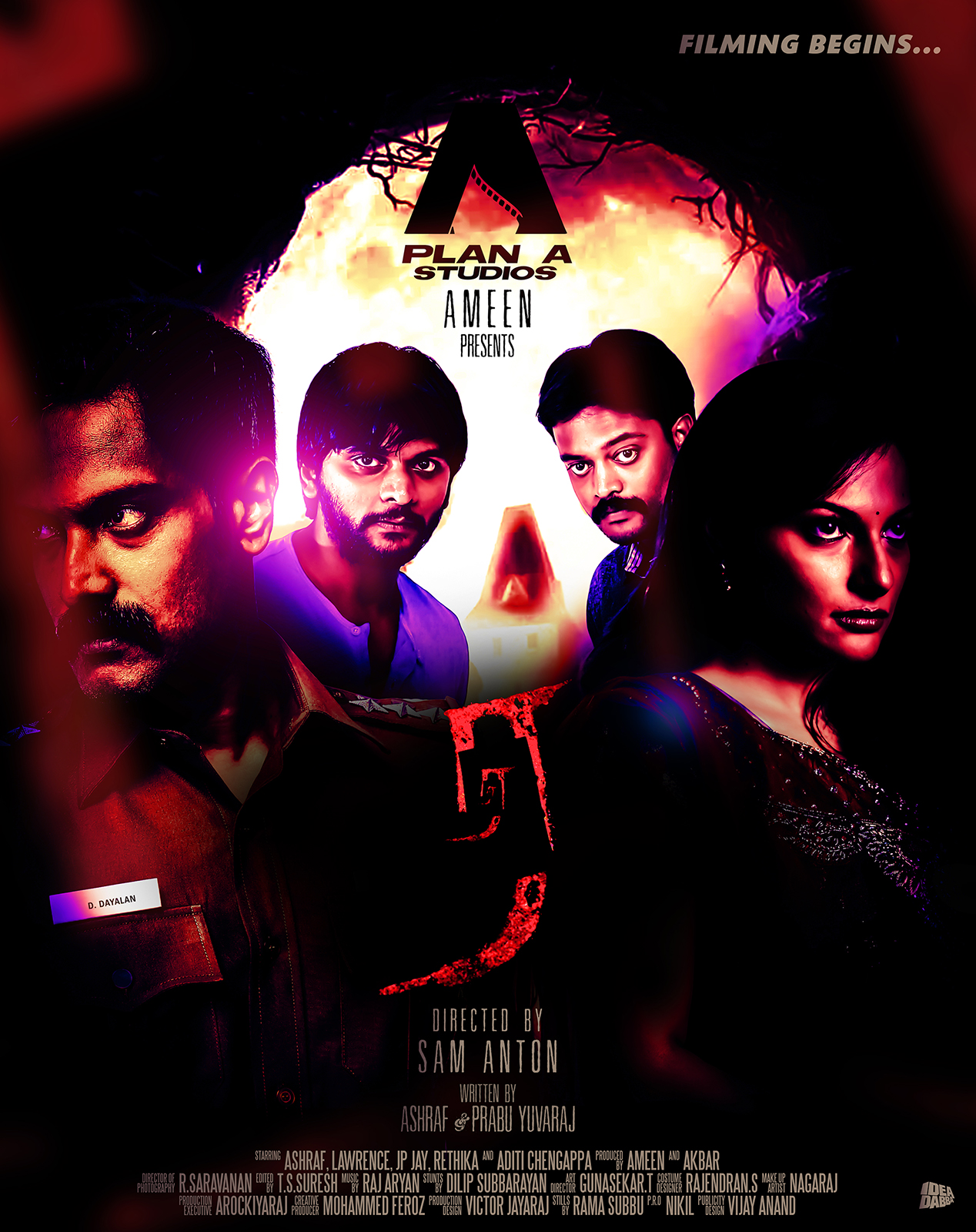 RA Filming Begins HQ Poster | Tollyreels