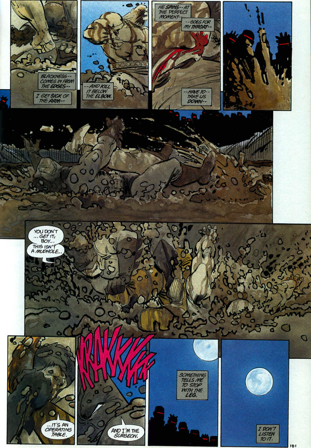 ghettoManga: "This isn't a mudhole. It's an operating table. And I'm ...